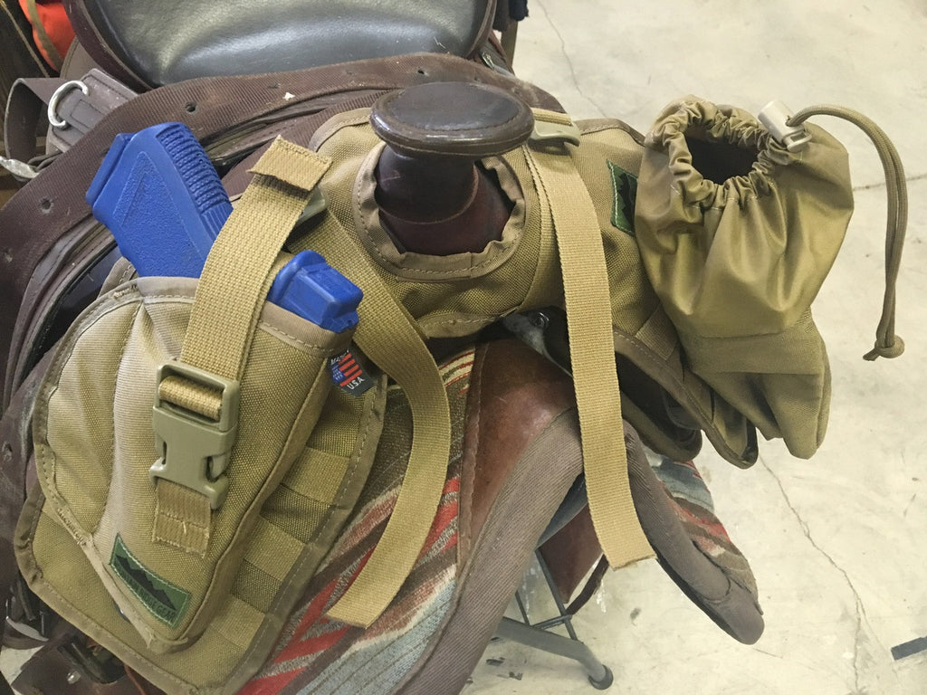 Pommel Bag - Large Horn | Mountain Ridge Gear